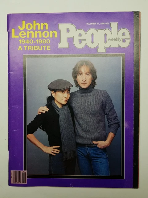 1980 PEOPLE MAGAZINE John Lennon Death Tribute Yoko Ono VINTAGE ADS £8. ... 1980 PEOPLE MAGAZINE John Lennon Death Tribute Yoko Ono VINTAGE ADS £8. ...