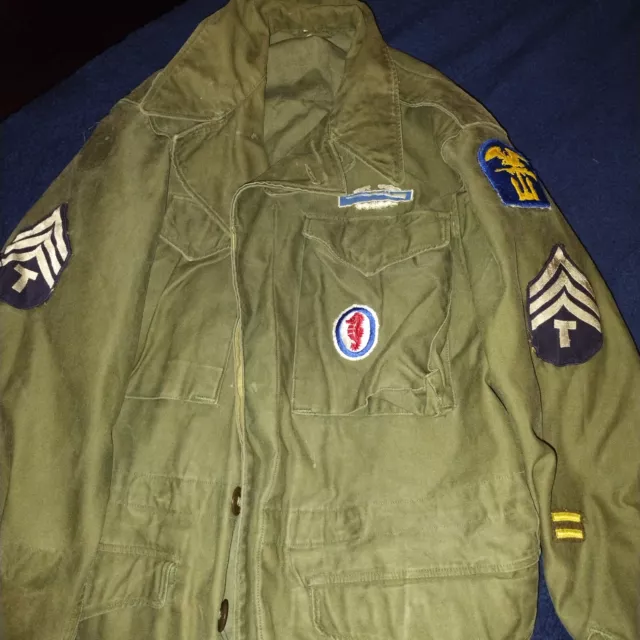 ORIGINAL WWII WW2 M1943 US ARMY Field Jacket 34 Regular £197.04 ... ORIGINAL WWII WW2 M1943 US ARMY Field Jacket 34 Regular £197.04 ...