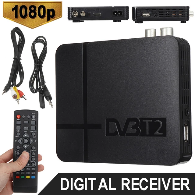 DVB-T2 1080P DIGITAL Receiver Set Top TV Box USB Freeview Recorder HD ...