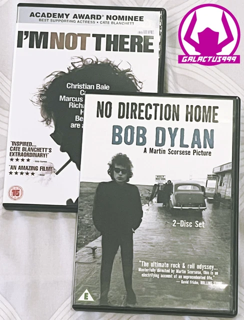 BOB DYLAN DVD Bundle No Direction Home I'm Not There £5.44 - PicClick UK
