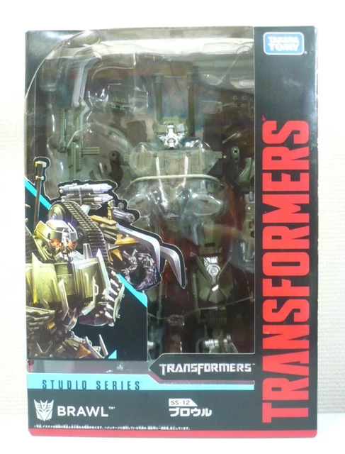 TRANSFORMERS STUDIO SERIES SS-12 Brawl Decepticon M1 Abrams Tank Figure ...