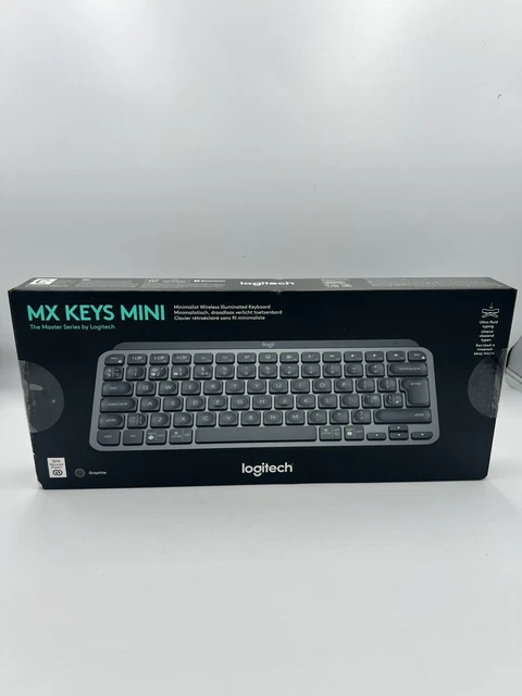 LOGITECH MX KEYS Mini Wireless Keyboard - Graphite £70.00 - PicClick UK