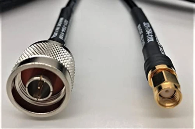 TIMES MICROWAVE Low Loss Coaxial Cable LMR-240/LMR240 - N-Male to ...