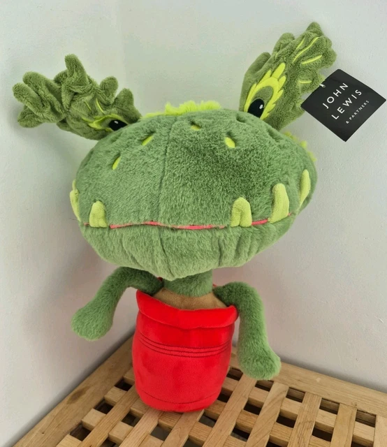 JOHN LEWIS VENUS Fly Trap Snapper Plant Cactus Soft Toy New With Tags £ ...