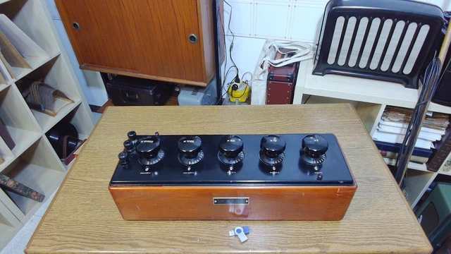 ORIGINAL GERMAN DRP DDR RFT Decade Resistance Box, Tested £42.74 ...