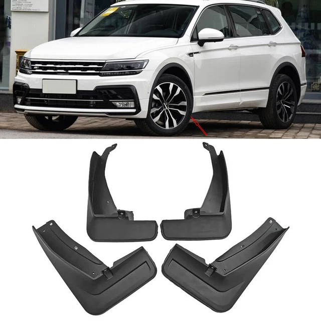 4PCS/SET CAR SPLASH Guards Mud Flaps FOR VW 2017-2020 Tiguan R-line R ...
