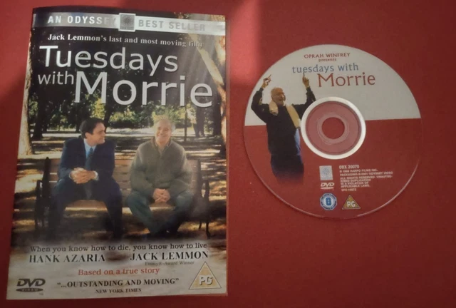 TUESDAYS WITH MORRIE (DVD, 1999) - Jack Lemmon - Disc & Cover Only £1. ...