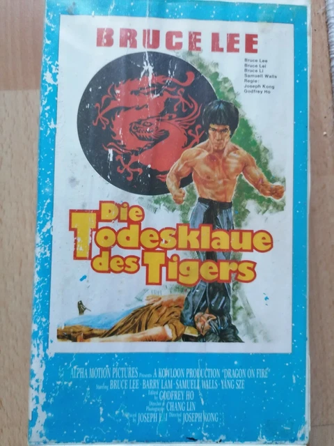 VHS RARITÄT: BRUCE Lee - Die Todesklaue Des Tigers (1978) EUR 19,99 - PicClick DE