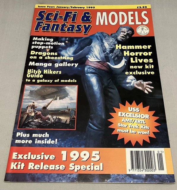 SCI-FI AND FANTASY Models Magazine - Issue 4, Jan/Feb 1995 - excellent ...