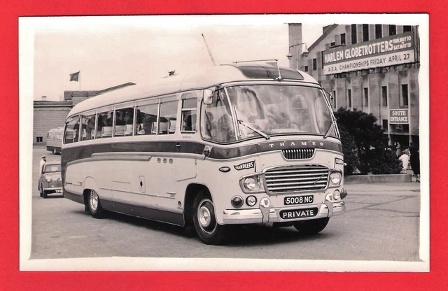 PHOTO ~ CHANDLERS Coaches 5008NC - 1961 Happiways Duple Ford Thames ...