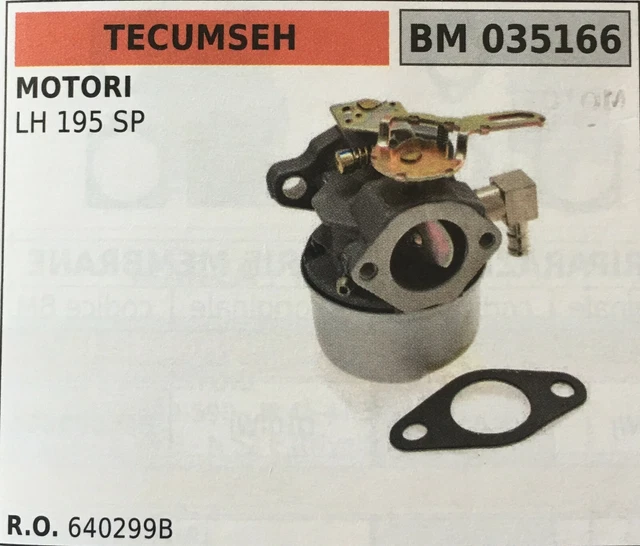 CARBURATEUR A CUVE BRUMAR Tecumseh BM035166 Moteurs LH 195 Sp EUR 35,11 ...