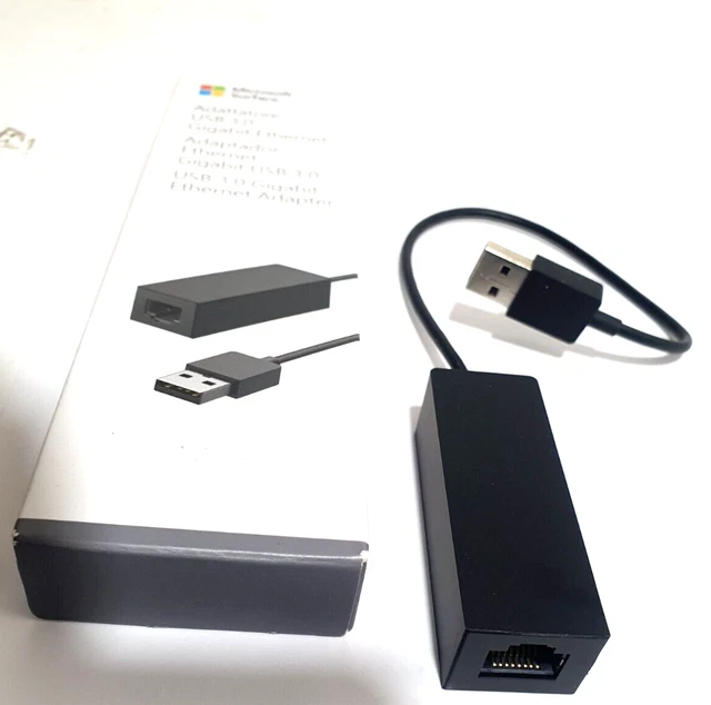 MICROSOFT 1821 ADATTATORE da USB-C 3.0 a Gigabit Ethernet originale EUR ...