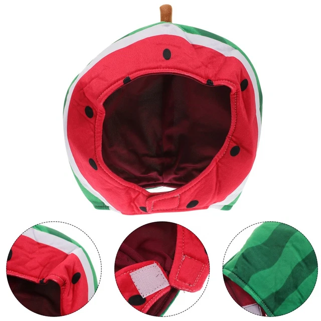 WATERMELON HEADGEAR MAN Child Holiday Fruit Hat Carnival Party Hats £17 ...
