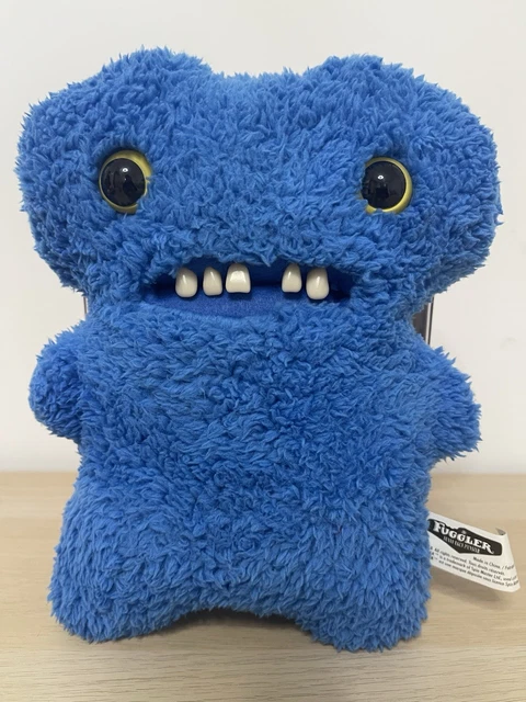 GAPTOOTH MCGOO FUGGLER Funny Ugly Monster Blue Plush Toy 9" Tall £12.94 ...