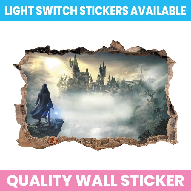 HOGWARTS EXPRESS HARRY Potter Hole in the Wall Art Sticker Bedroom ...