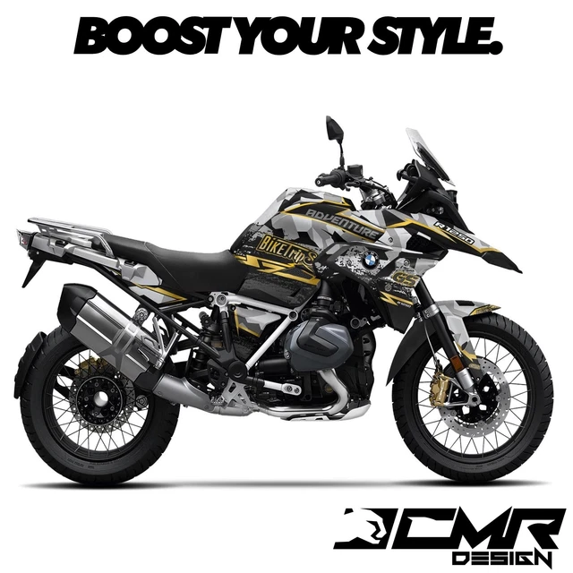 KIT AUTOCOLLANT GRAFICHE BMW GS 1250 Adventure Stickers Complet 2019 ...