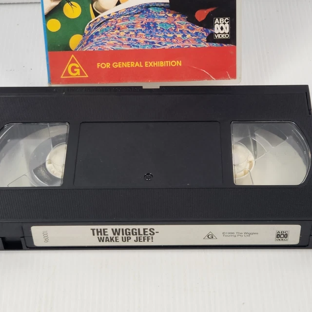 THE WIGGLES WAKE UP JEFF! G 1996 ABC Video VHS Tape G Rated Kids Film ...