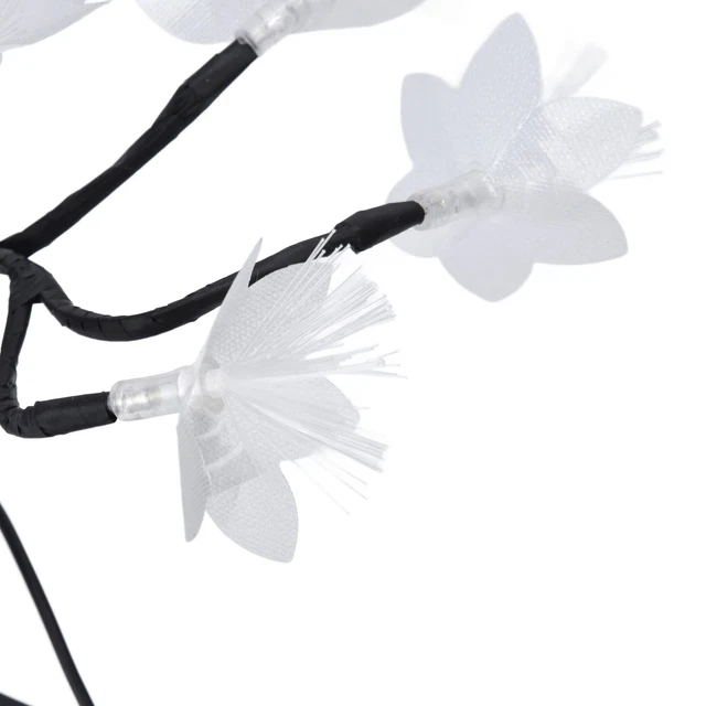 24LED FIBER OPTIC Tree Lamp 5V 100LM USB Powered Simulation Flower ...