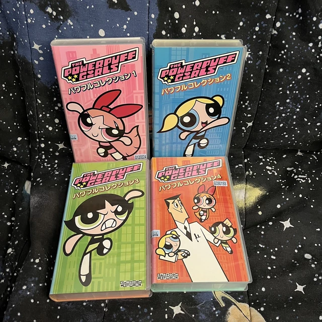 4 POWERPUFF GIRLS Japanese VHS Set Cartoon Network EUR 86,78 - PicClick DE