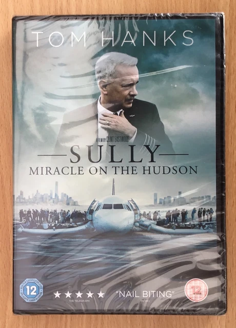 🌟SULLY - MIRACLE On The Hudson🌟Tom Hanks🌟Dvd Film🌟Sealed🌟Uk🇬🇧Seller🌟 £9 ...