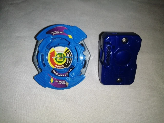 SEABORG BEYBLADE ORIGINAL Plastic Gen Takara Tomy Hasbro Plus Launcher ...