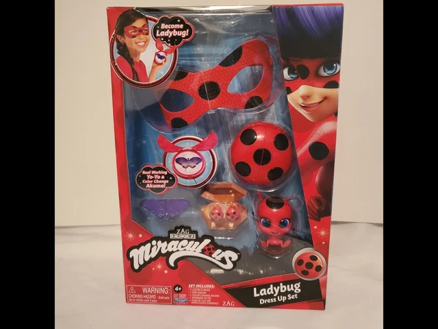 NEW: PLAYMATES TOYS Heroez Miraculous Ladybug Dress Up 5 piece Set $25. ...