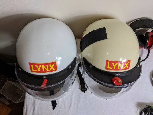LYNX MICRO HELMETS, headsets, bag and interface £400.00 - PicClick UK