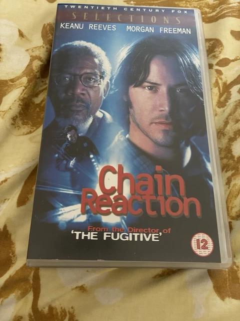 CHAIN REACTION VHS Video Cassette - Keanu Reeves, Rachel Weisz, Morgan ...