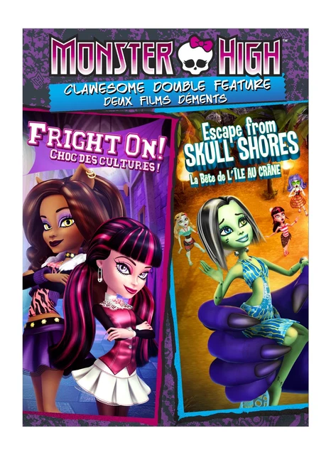 MONSTER HIGH: CLAWESOME Double Feature (Bilingual) $10.00 - PicClick CA