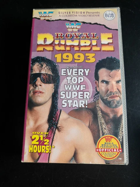 WWF ROYAL RUMBLE 1993 VHS WWE WCW ECW FREE UK POSTAGE £12.50 - PicClick UK