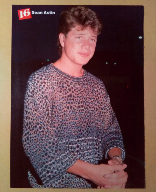 MAGAZINE PINUP~ SEAN ASTIN ~1980s ~Back- Salsa Ad w Robby Rosa of ...