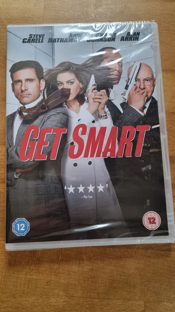 GET SMART DVD Steve Carell, Anne Hathaway, Dwayne Johnson, Alan Arkin £ ...