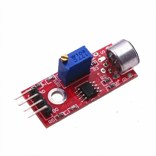 MICROPHONE SENSOR HIGH Sensitivity Sound Detection Module Arduino AVR ...
