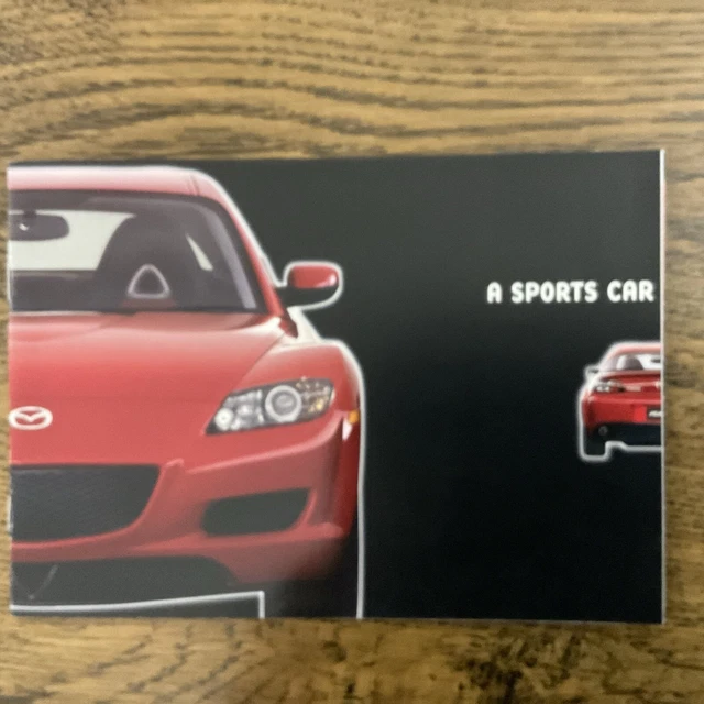 2003 MAZDA RX-8 Rx8 Rotary New Zealand Brochure EUR 12,27 - PicClick FR