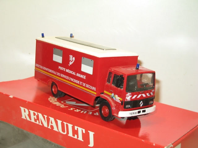 NOREV 1:43, CAMION de pompiers RENAULT J poste médical avancé EUR 28,00 ...