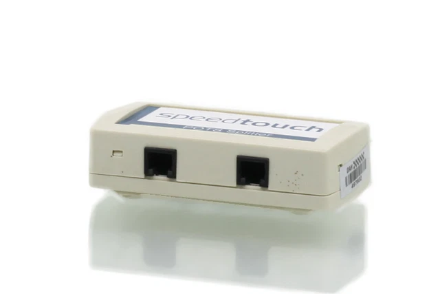 SPEEDTOUCH POTS SPLITTER / DSL4221003 / PCE270P01-AT Rev.A0 EUR 29,90 ...
