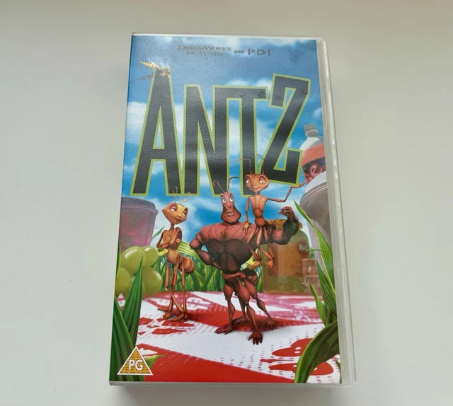 ANTZ BY DREAMWORKS Pictures VHS Video Tape 1998 £4.99 - PicClick UK