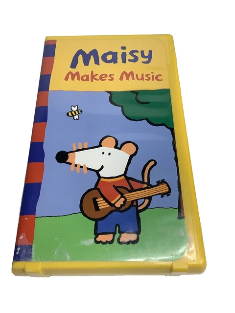 NICK JR MAISY Makes Music VHS Video Tape 2004 VTG Nickelodeon Kids Show ...