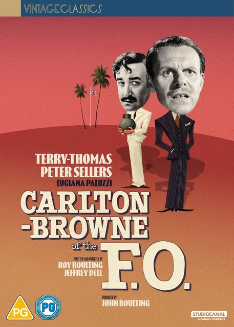 CARLTON-BROWNE OF THE F.O. (DVD) Terry-Thomas Marie Lohr (PRESALE 26/01 ...