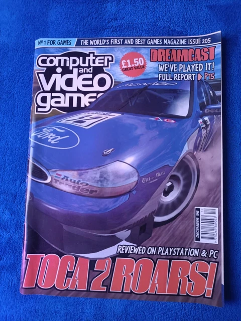 ISSUE 205 CVG Computer And Video Games Magazine December 1998 £20.00 ...
