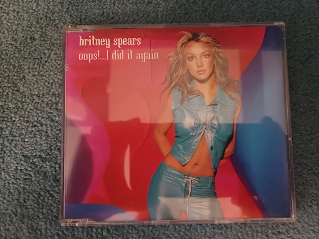 BRITNEY SPEARS - Oops! I Did It Again - 3 Trk Mixes CD Single UK 2000 ...