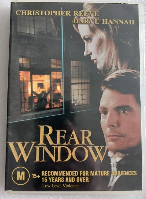 REAR WINDOW DVD 1998 Christopher Reeve Daryl Hannah Region 4 Mystery ...
