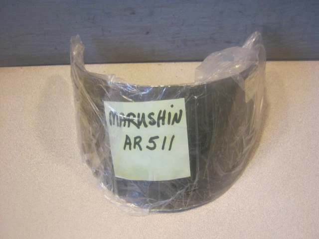 MARUSHIN AR511 TINT Motorcycle Lens Face Shield Helmet Lid Ar-511 Nos £ ...