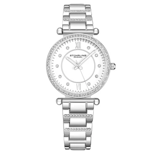 MONTRE FEMME BRACELET En Cristal Accentué Quartz Symphony 3906 1 ...