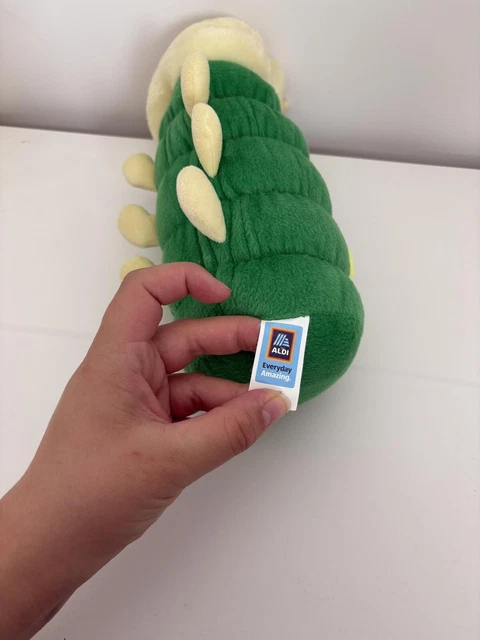 ALDI GREEN Caterpillar Plush Soft Toy £3.63 - PicClick UK