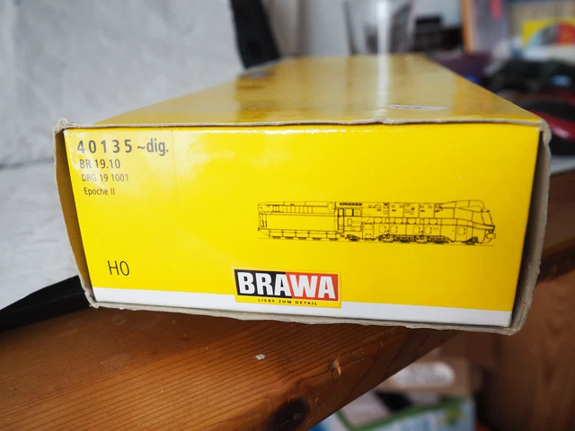 BRAWA BR 19.10 DRG 19 001 Dampflok Wechselstrom Digital NEU in OVP H0 ...