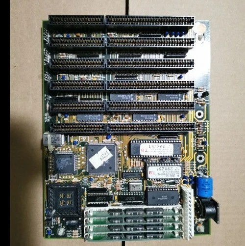 386-SXL33 1MB DRAM BIOS T. B. Chipset SIMM - RARE Motherboard 8 Bit ...