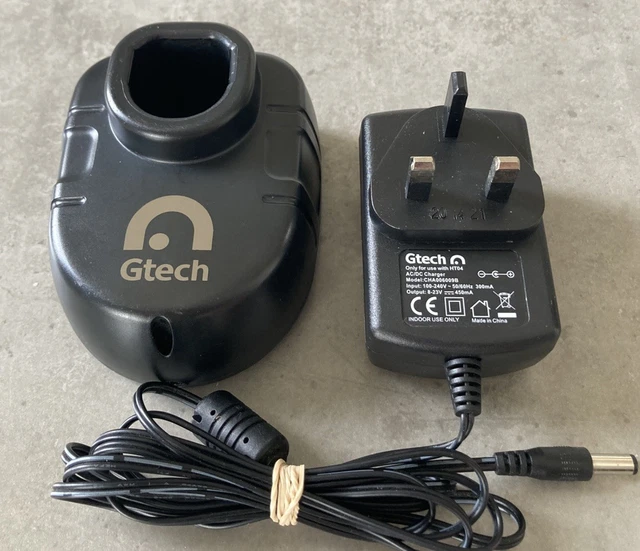 GENUINE GTECH HT04 Hedge Trimmer Battery Charger With Base. Untested ...