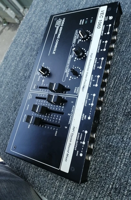 VIDEO TECH DESIGNS Vhs Editing Console Vec1060 Vhs. £16.32 - PicClick UK