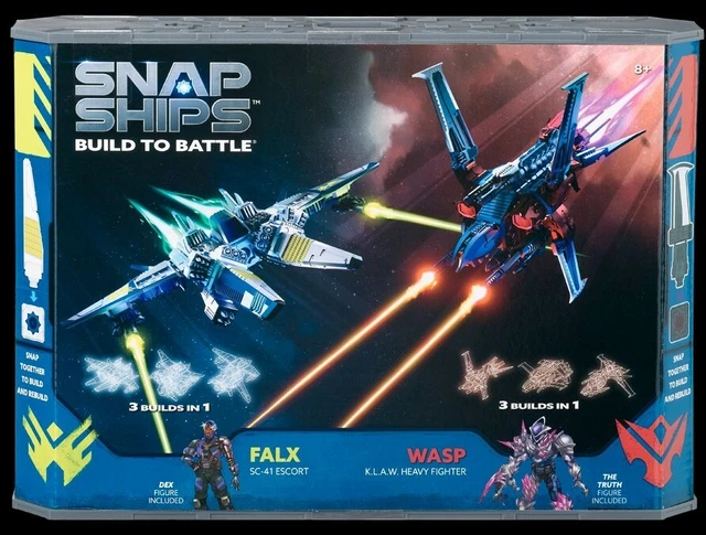 SNAP SHIPS BUILD to Battle: WASP K.L.A.W., FALX SC-41, + DEX & THE ...
